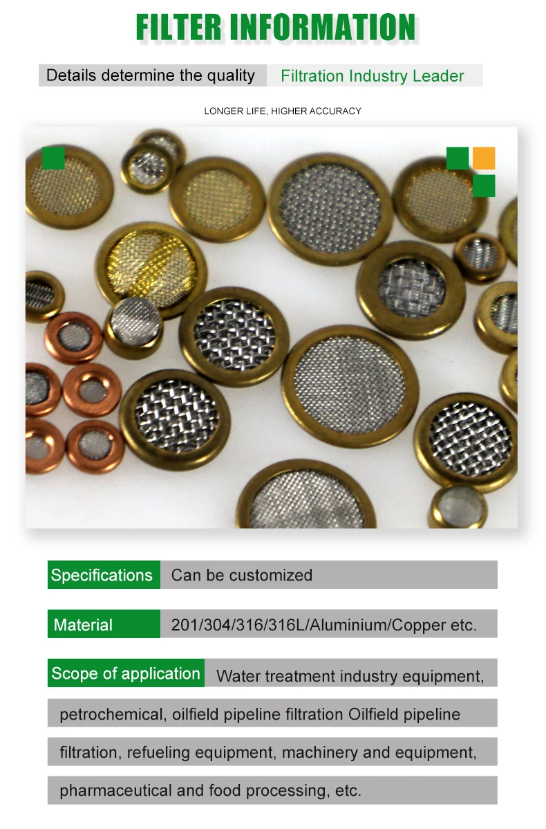 Ss304 Ss316 Customized 40 50 100 Micron Stainless Steel Metal Woven ...