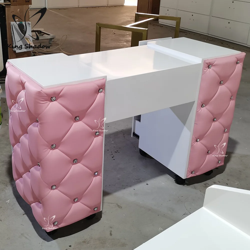 Pink Manicure Table
