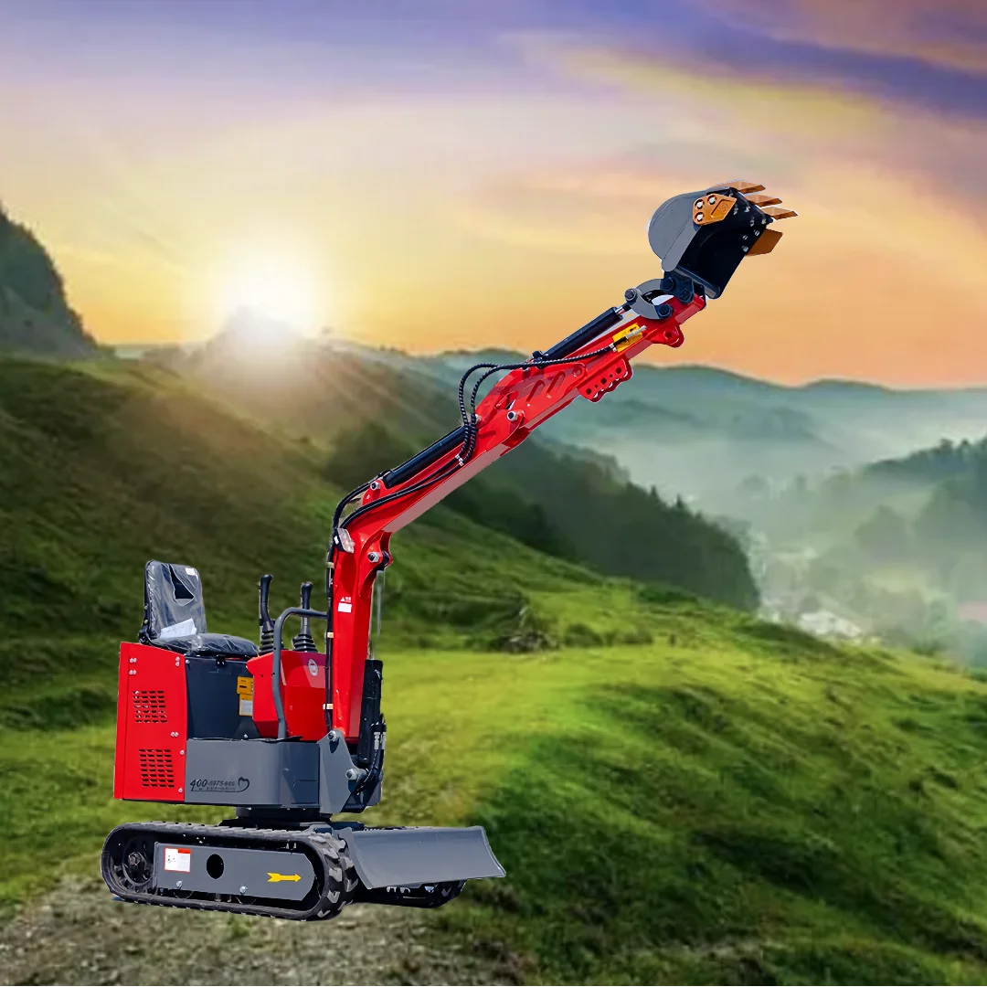 Epa Mini Excavator 1 Ton For Sale Hydraulic Escavatore Small Digger ...