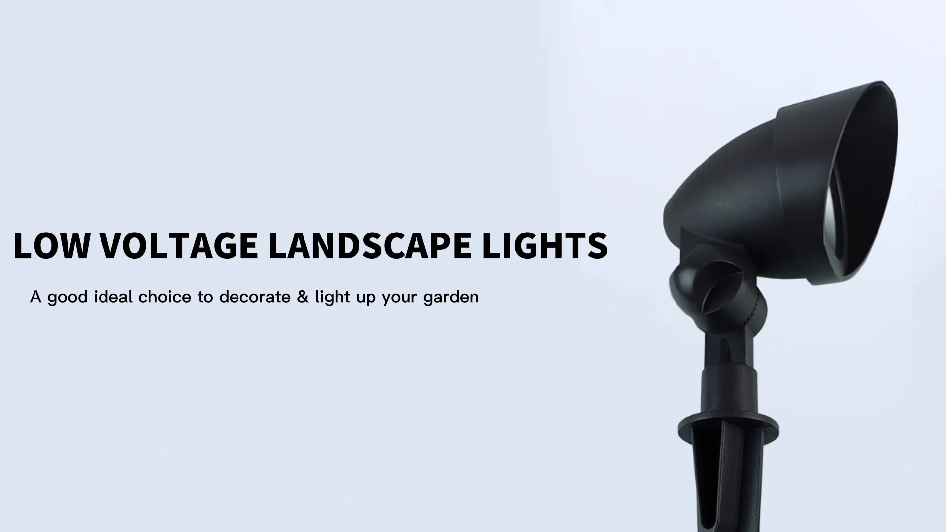 Low Voltage Led Landscape Spotlight,12v Ac/dc Die-cast Aluminum Cri90 ...