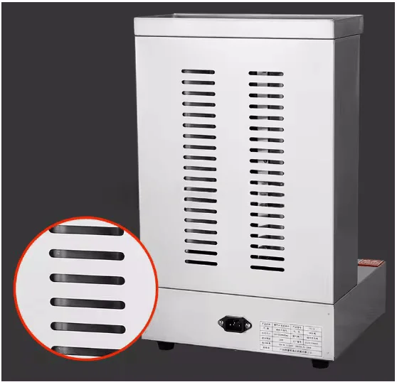 Electric Steam Middle East Barbecue Grill Commercial Vertical Kebab ...