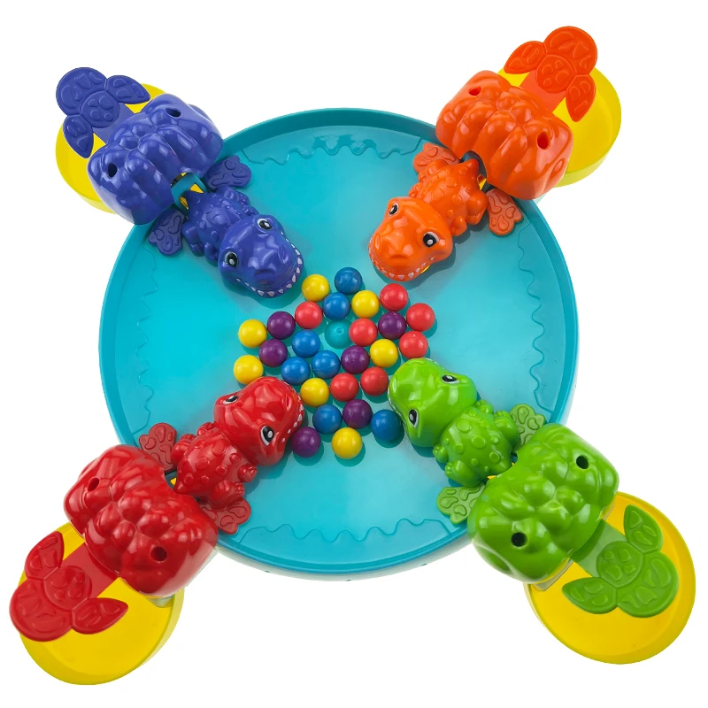 Amazoned Interaction Table Toys Multiplayer Feeding Frog Beads Eat ...