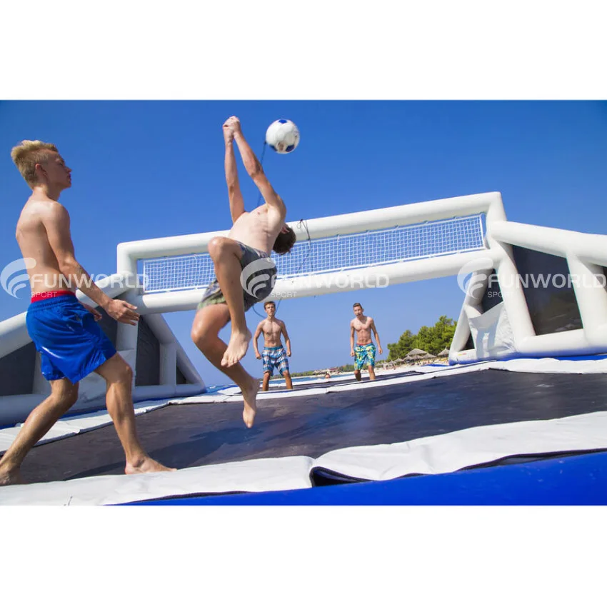Outdoor Inflatable Floating Volleyball Court - Funworldsport
