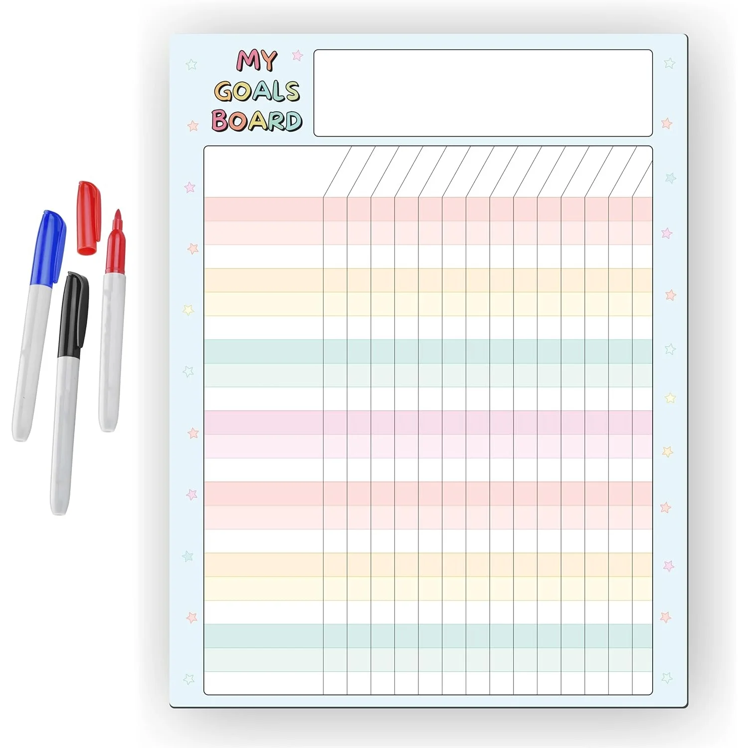 Magnetic Dry Erase Incentive Chart Board | Reward and Task Tracker for ...