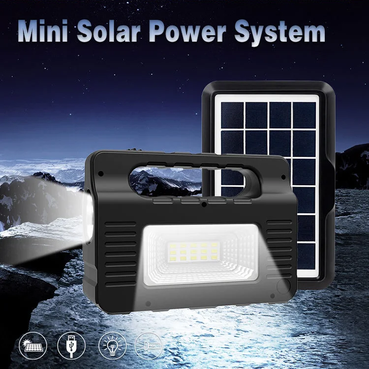 2024 New Multi Function Solar System Light Fast-Charging Solar Panel ...