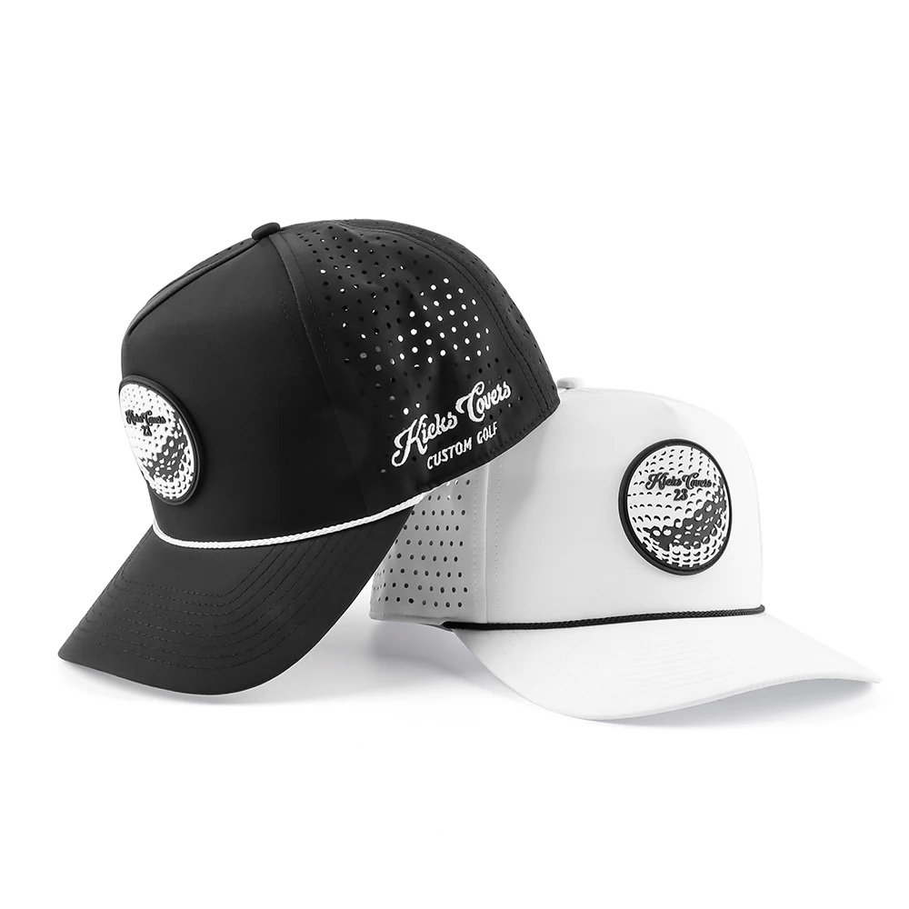 OEM Custom PVC Logo Lightweight Sports Running Cycling Hat