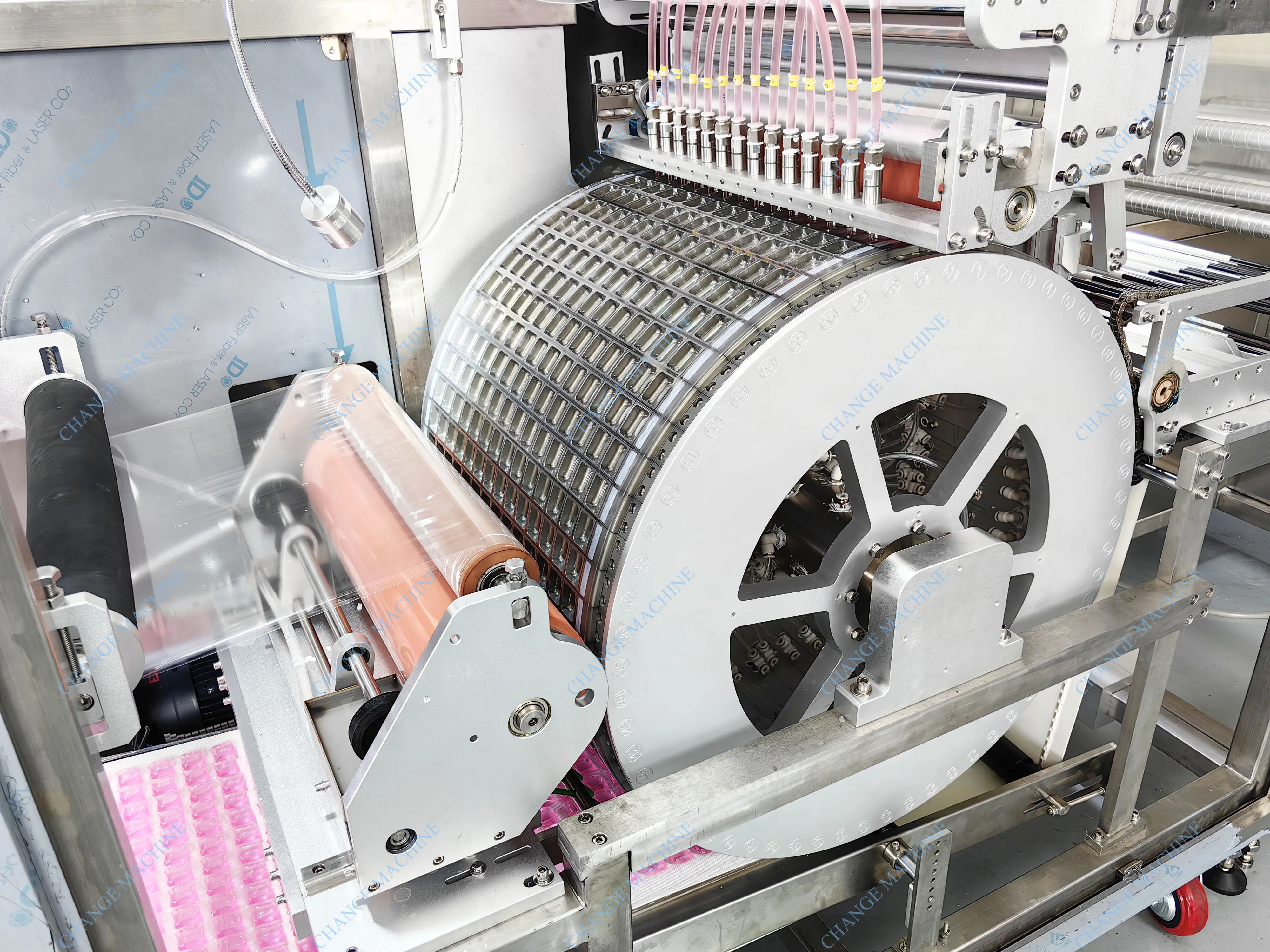 2024 Tc High Capacity Automatic Laundry Pods Filling Powder Packing ...