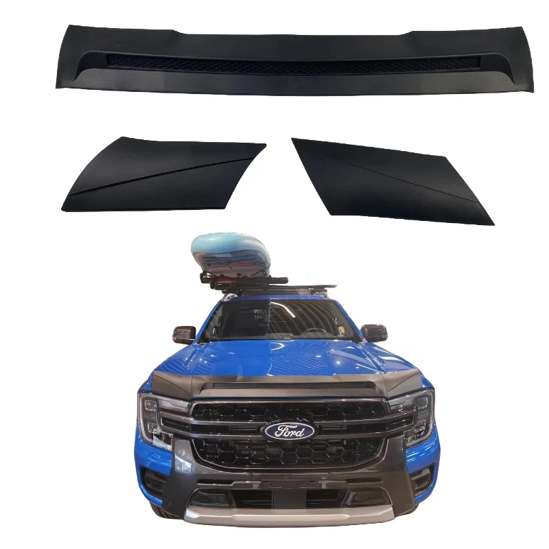 Ford Everest Next Gen 2022+ Bonnet Protector Matte Black Hood Guard ...