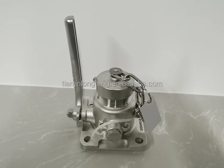 Bottom Discharge Valve ISO Tank Container Spare Parts