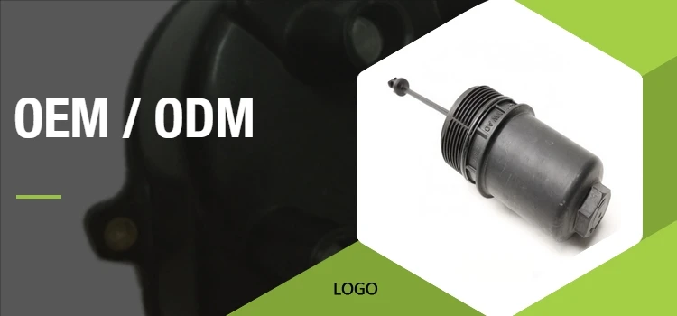 适用于A-UDI A3 A4 A5 A6 A7 Q3 Q5 S3 TT高质量发动机机油滤清器壳体盖的OEM 06L115401 ...