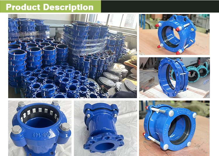 Wide Range Flange Adaptor Ductile Iron Compensator Dresser Expansion ...