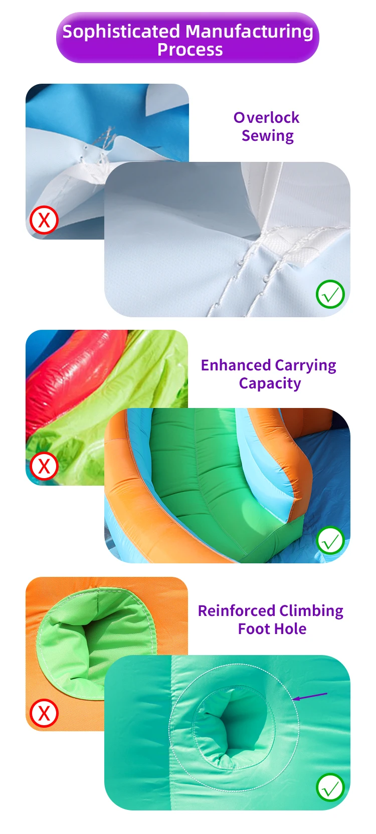 Outdoor Inflatable Bouncy Castle House Slide for Kids | Jumping Castle ...