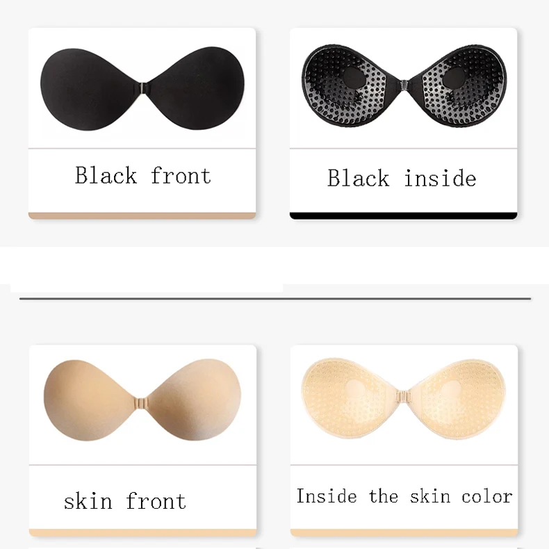 High Quality Cheap Adhesive Bra With String Front Closure Self Adhesive ...