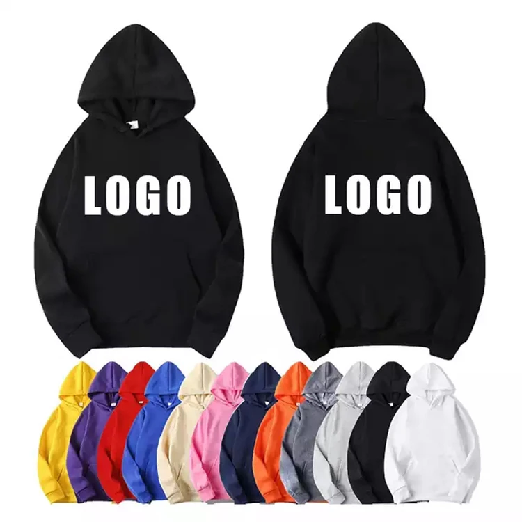 Clothing Manufacturers Custom Logo Designer Hoodies Men Plain ...