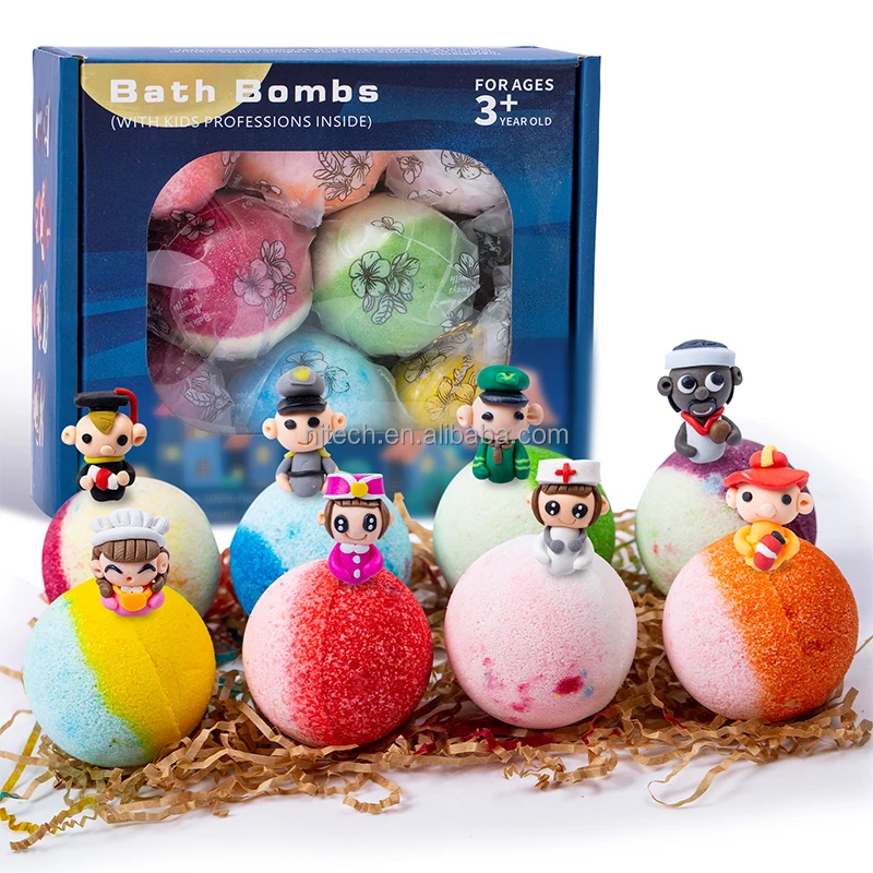 2021 Oem Private Label Bubble Bombs Organic Bath Bombs Bath Fizzer Ball Bath Bombs For Kids With ...