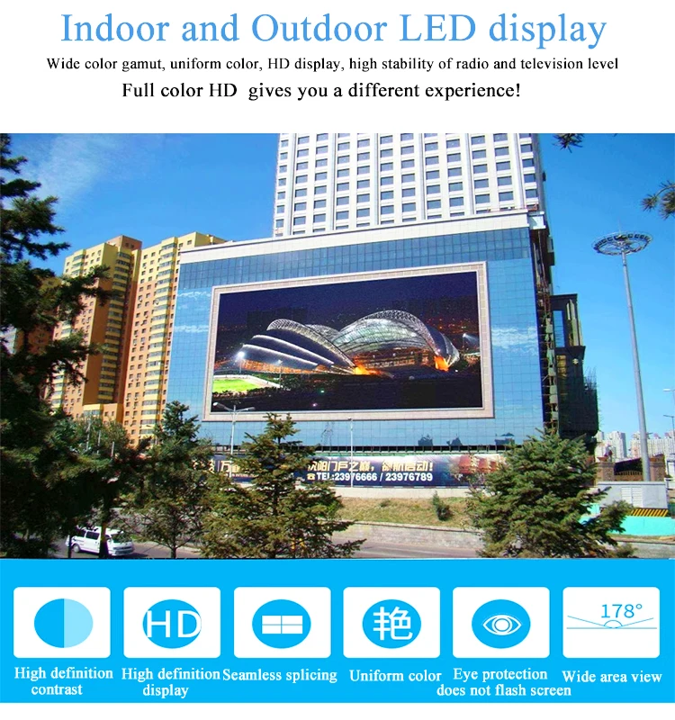 P4 Indoor Led Screen Factory Direct P4 Led Display Module Indoor ...