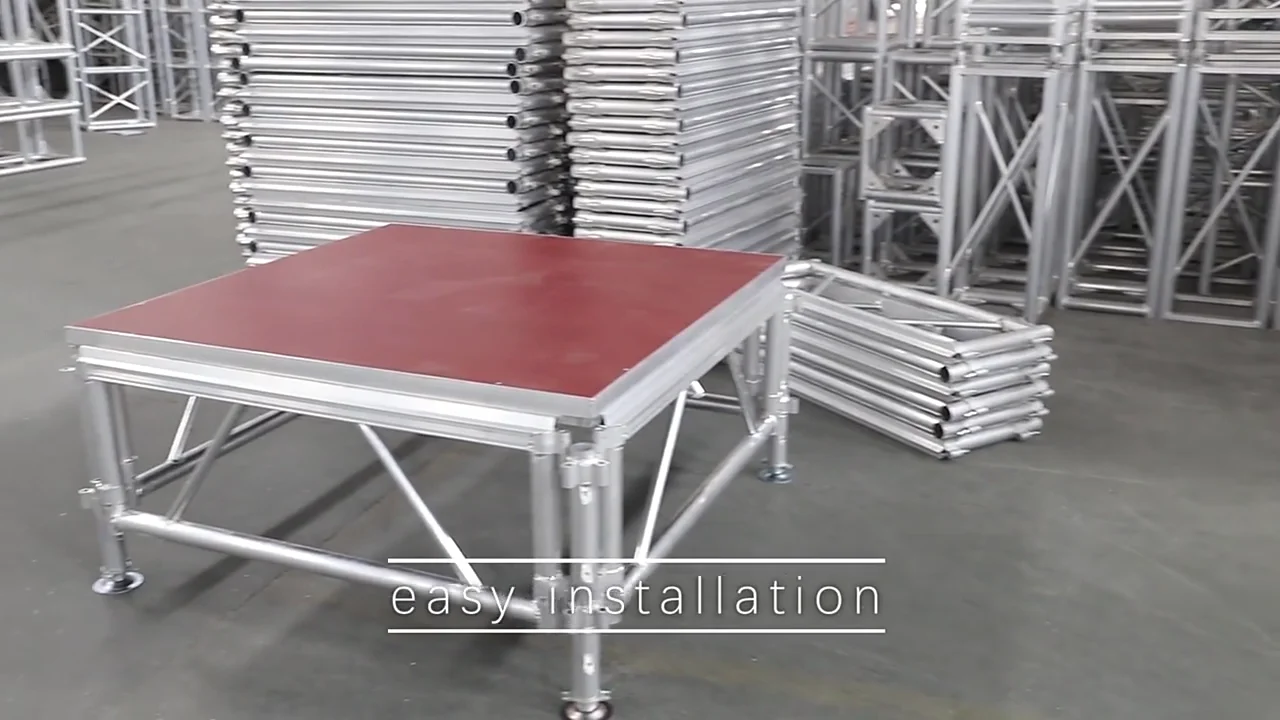 Aluminum Portable Stage Platform For Exhibition Concert Events Wedding ...