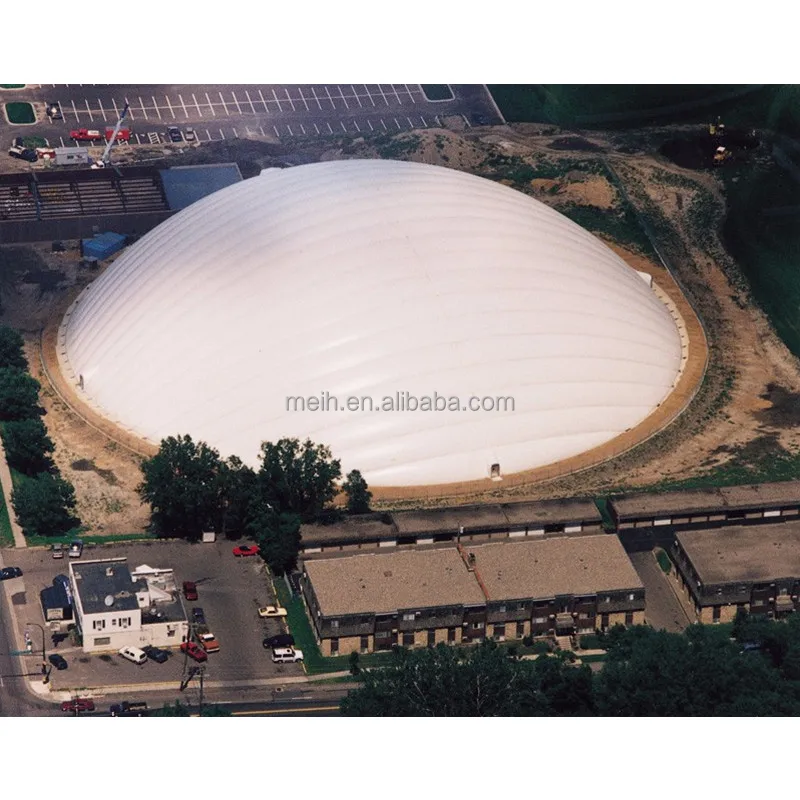 Outdoor Large Inflatable Exhibition Hall air Supported Structure Dome ...