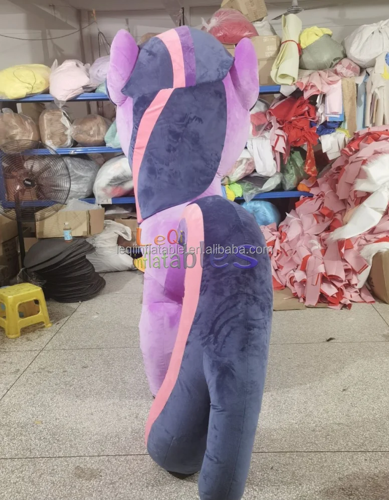 Inflatable Little Pony Mascot Costume for Adults - Custom Colors, Ideal ...