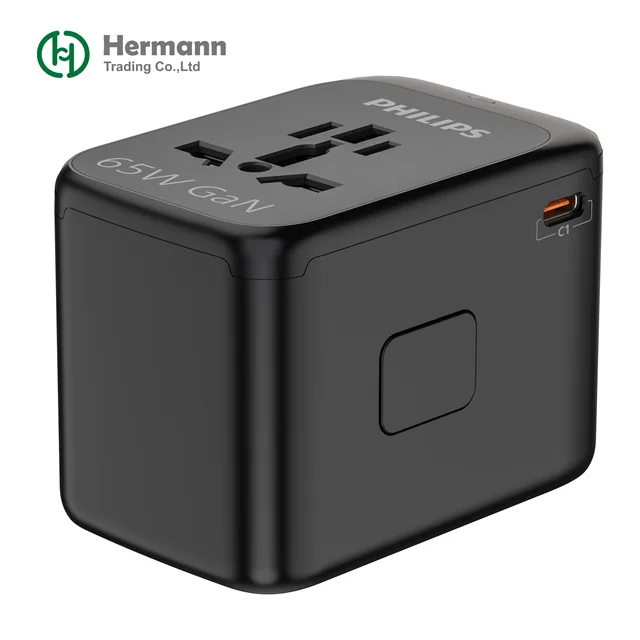 Philips Fast Charger 65w Universal Travel Adapter Quick Charger ...