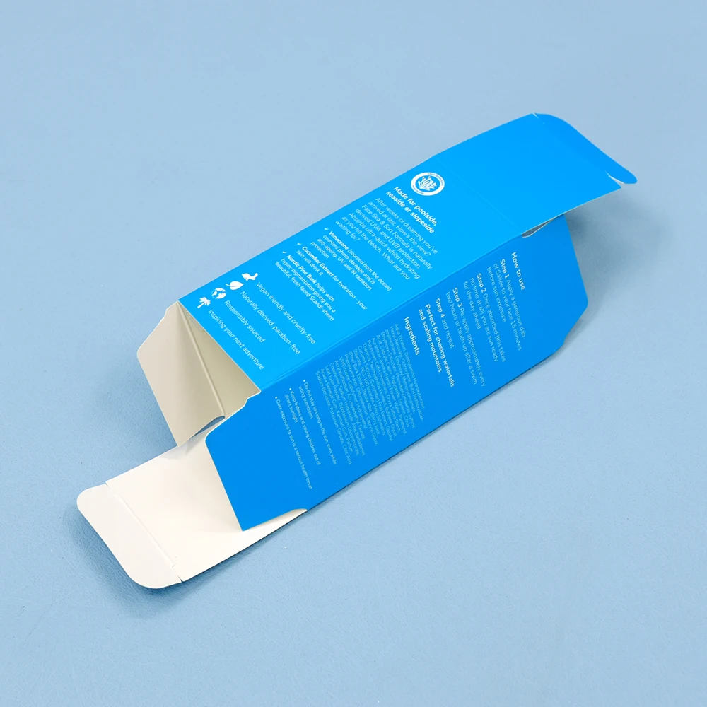 Custom Sized Party Holiday Christmas Gift Folding Corrugated Box ...