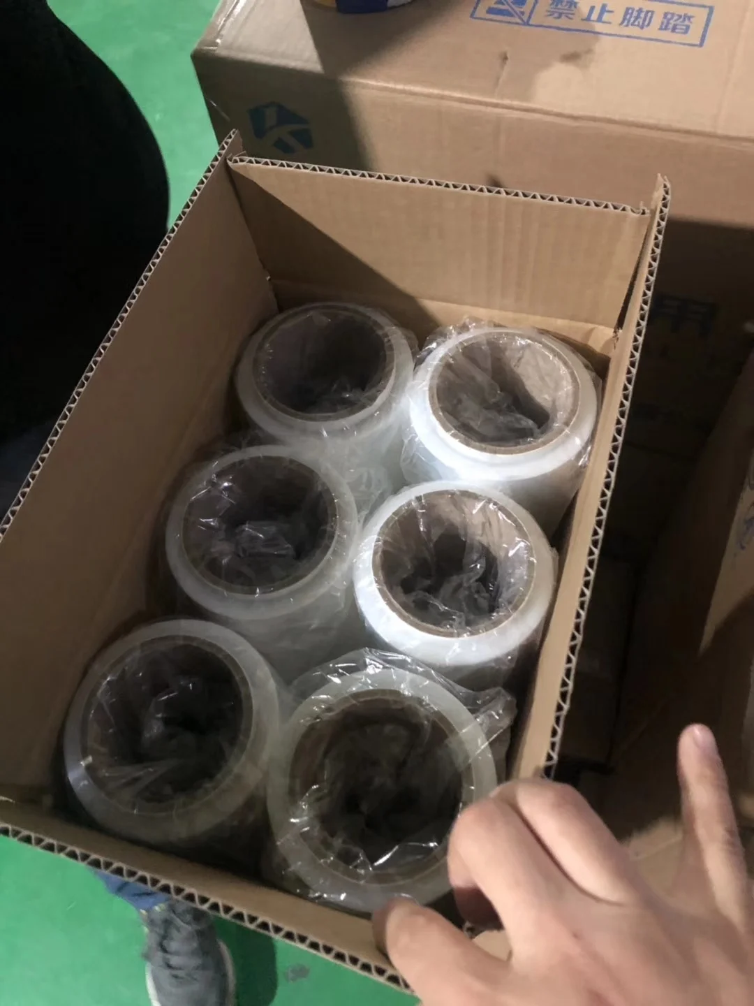 Premium Quality 9-16mic Pe Cling Film Food Grade Cling Film Food Wrap ...