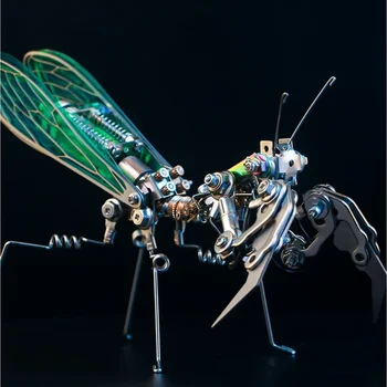 Diy Mechanical Insects Phantom Mantis Brain Teasers Jigsaw Toy Building ...