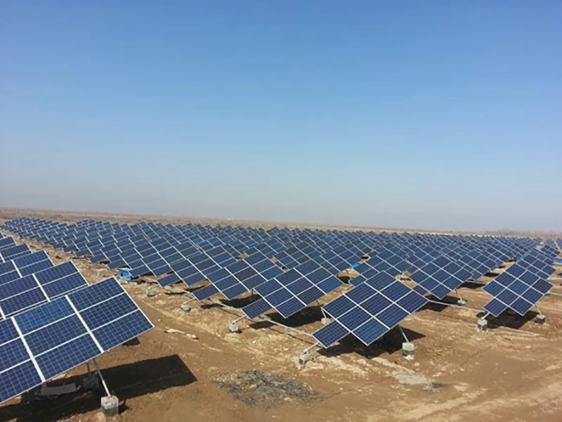 Aluminum Slewing Drive Solar Tracker Single Axis Solar Tracking Mount ...