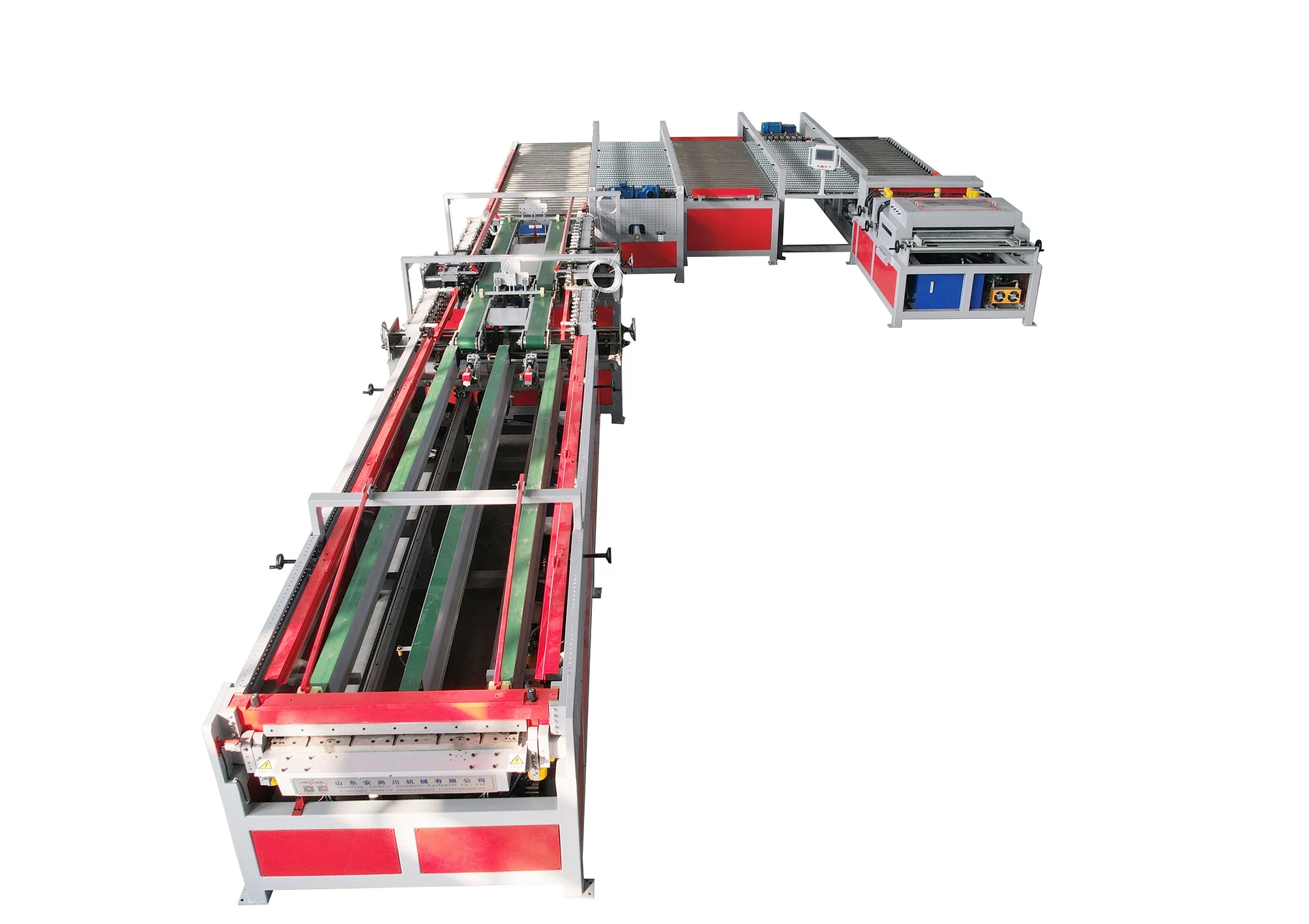 Duct Production Automatic Line Professional Pneumatic Straight Ducts Of ...