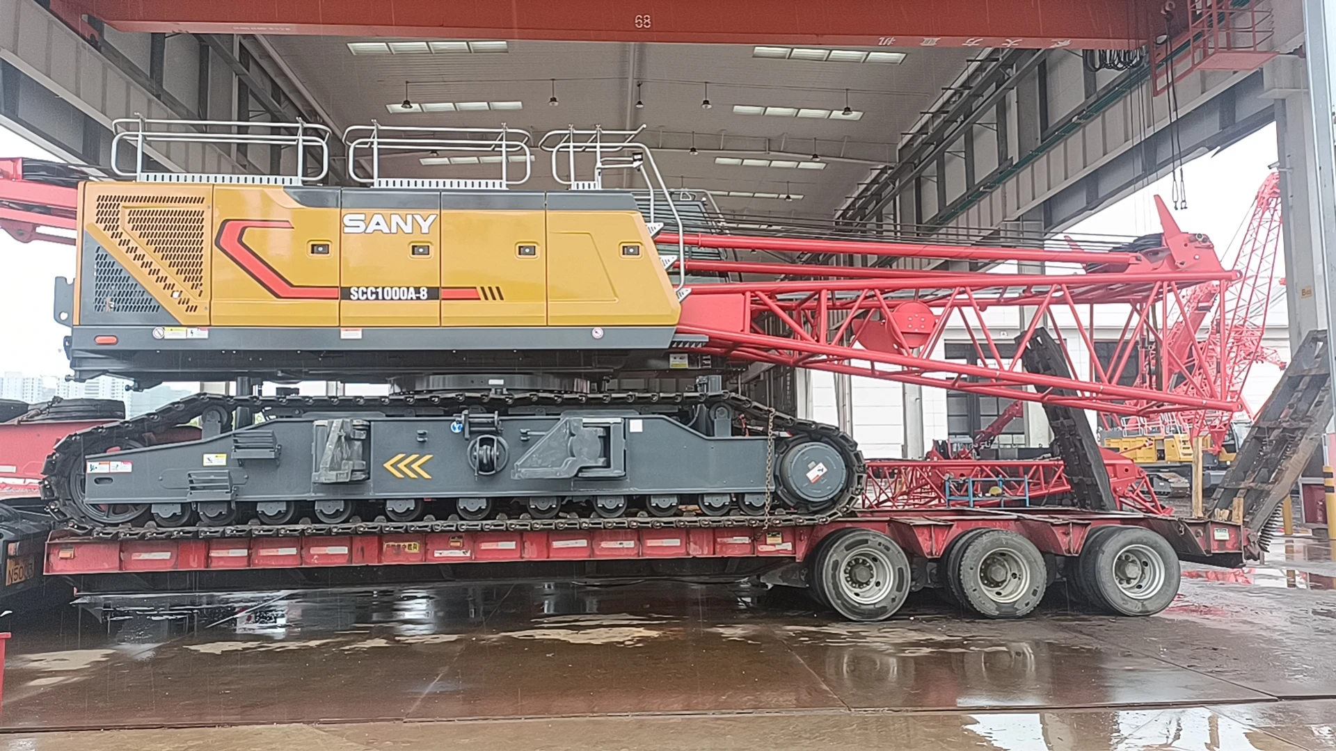 Scc1000a Brand New Crawler Crane 100 Ton Lifting Capacity - Buy Brand ...
