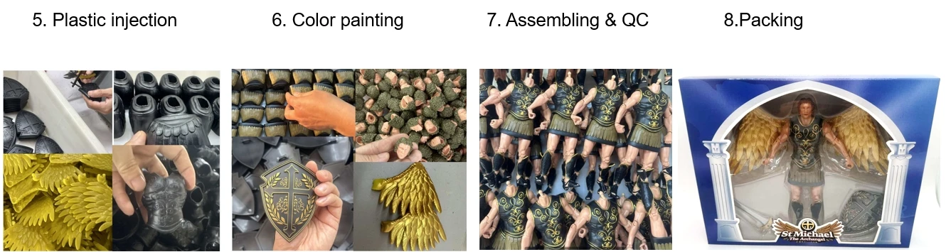 Customizable PVC Action Toy Figures - Perfect for Collecting