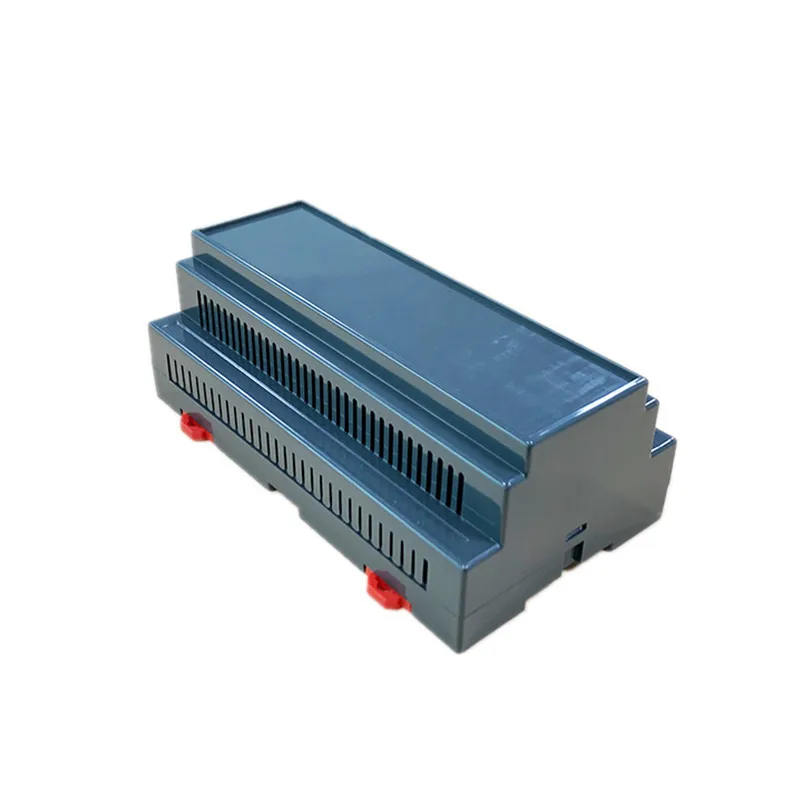 DIN Rail box enclosure Plastic enclosure PLC control box terminal box ...