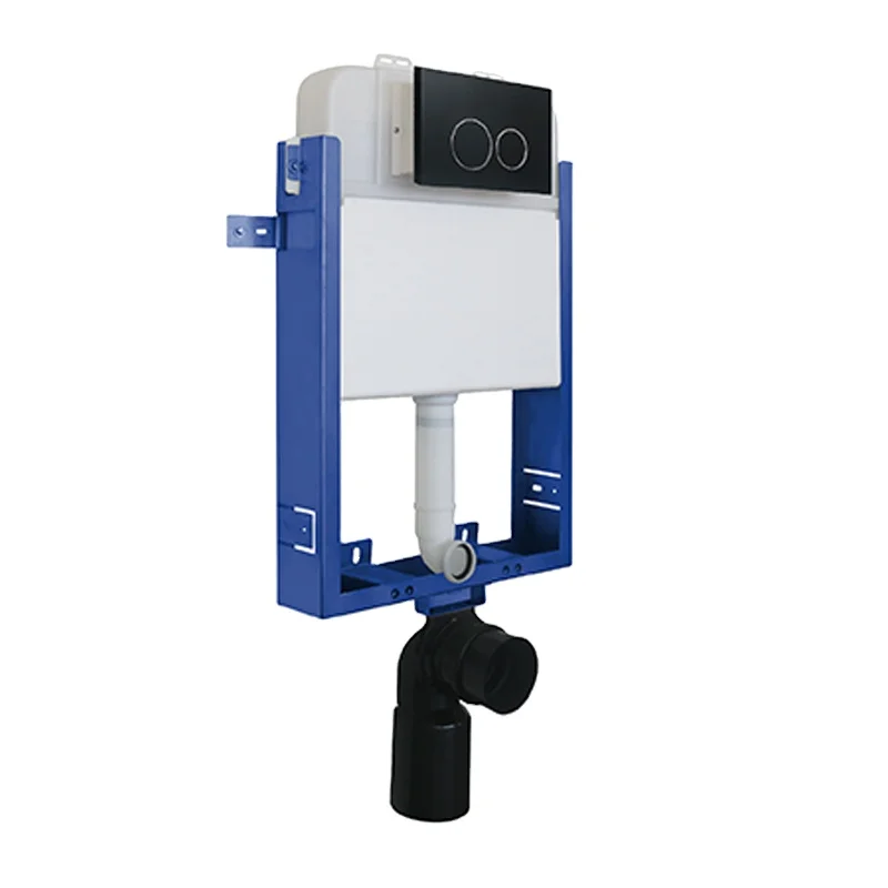 Dual Flush Concealed Cistern With Front Actuation Wall-hung Toilet Tank ...