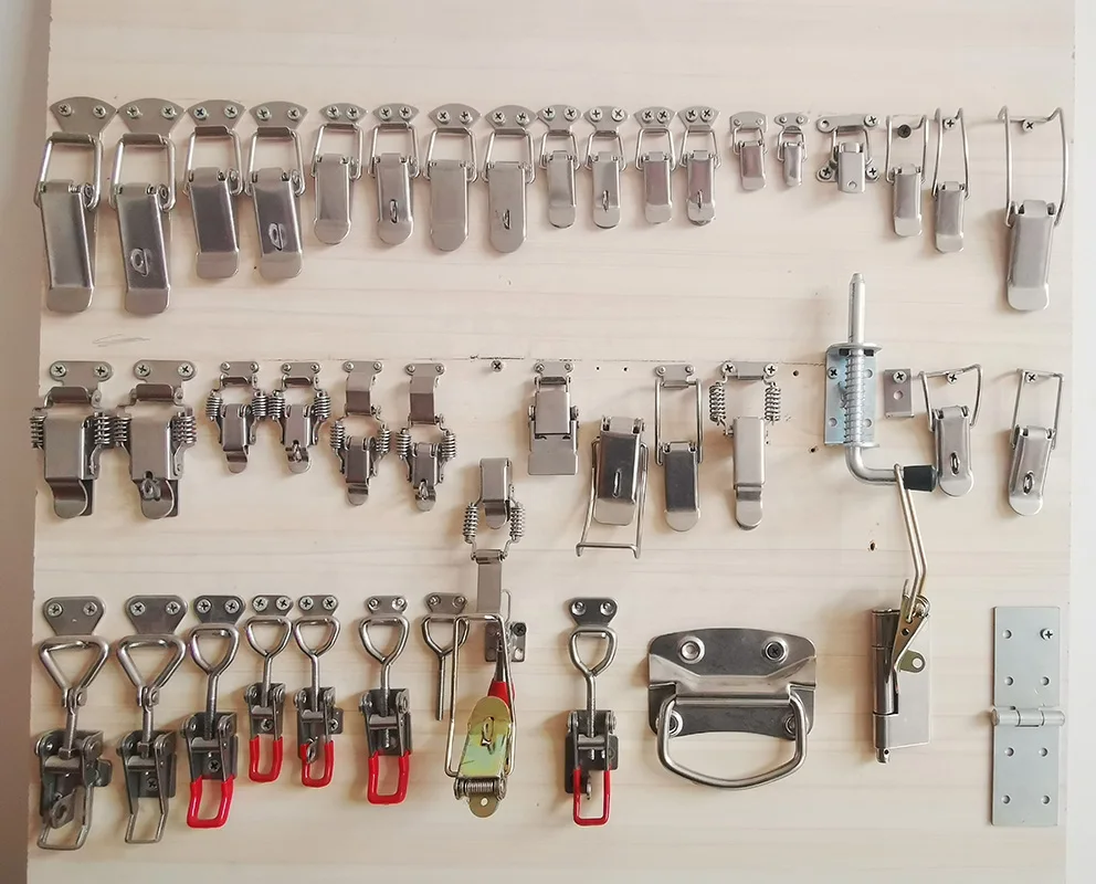 Red Functional Toggle Latches Weld Fastener Steel Adjustable Toggle ...