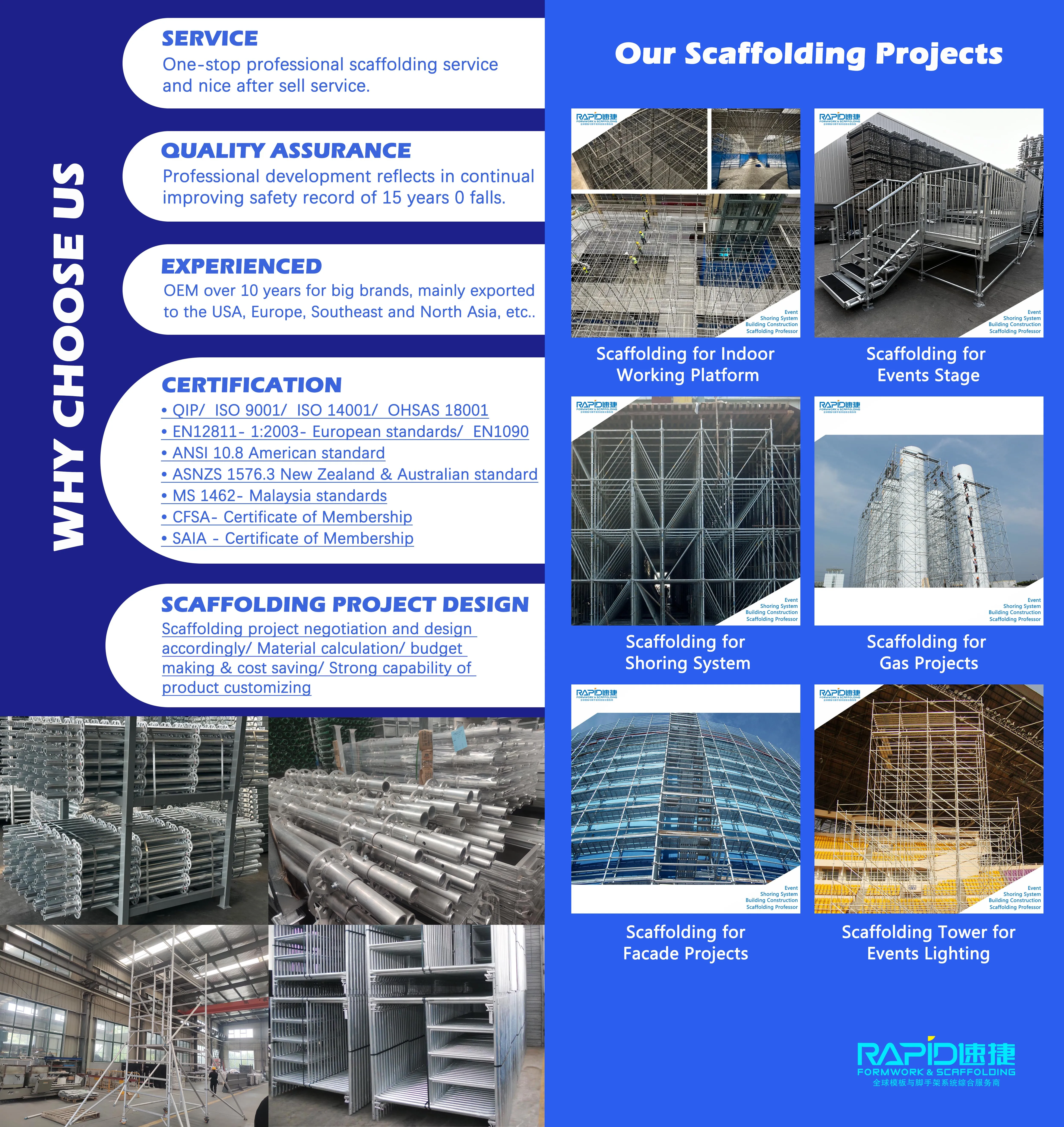 Ringlock Layher Dimension Scaffolding Stage System Customize Quick ...