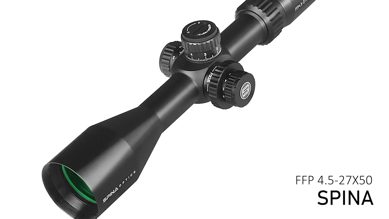 Meopta Optika6 4.5-27x50 SFP Rifle Scope - Illuminated BDC-3 Reticle ...