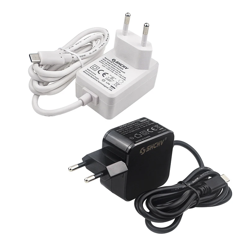 Raspberry Pi 5 Power Supply 27W USB Type-C Charger with EU, US, UK Plug ...