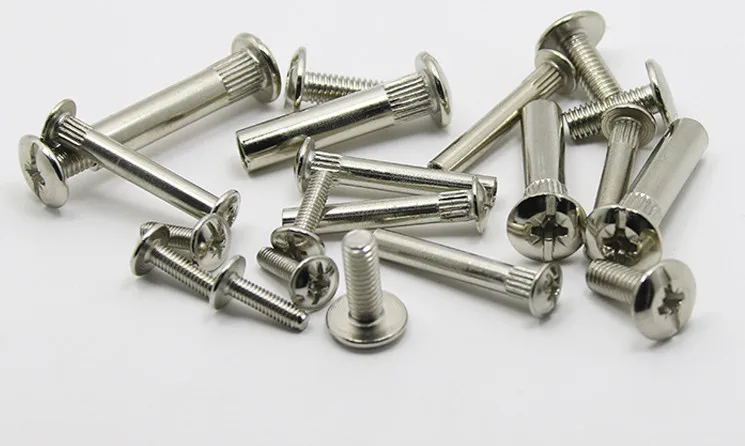 Furniture Cabinet Connector Screws Combination Screws Bolts Head Hex ...