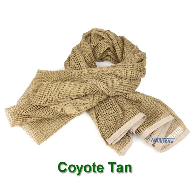 Tactical Outdoor Combat Camouflage Mesh Scarves Comfortable Tactical ...