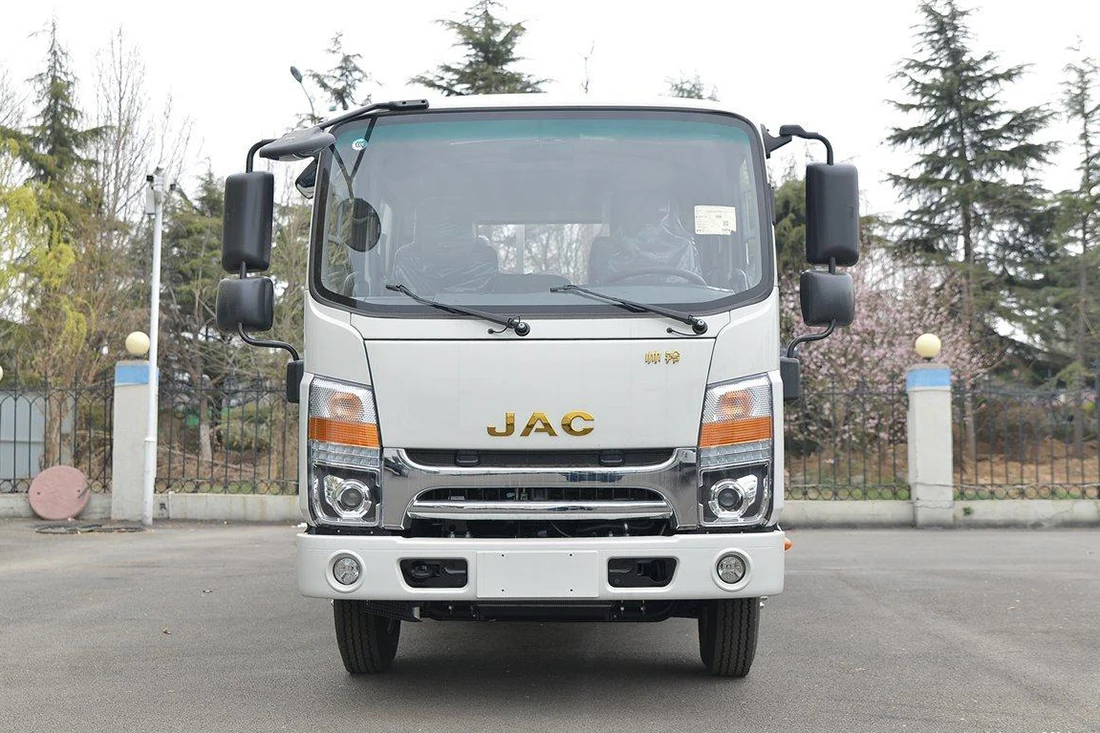 New JAC Double Cabin Cargo Truck 4 Ton 4x2 for Logistics Transportation ...