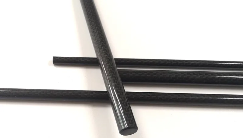 High Strength Carbon Fiber Fishing Rod Blanks Pultrusion Solid Carbon ...