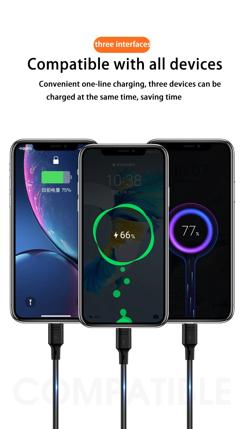 New Design 3 In 1 Cable Usb C Hub Power Cable For Iphone,Popular Items ...