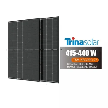 Trina Solar Panels Eu Vertex S+ Tsm-neg9rc.27 430-450w All Black Solar ...