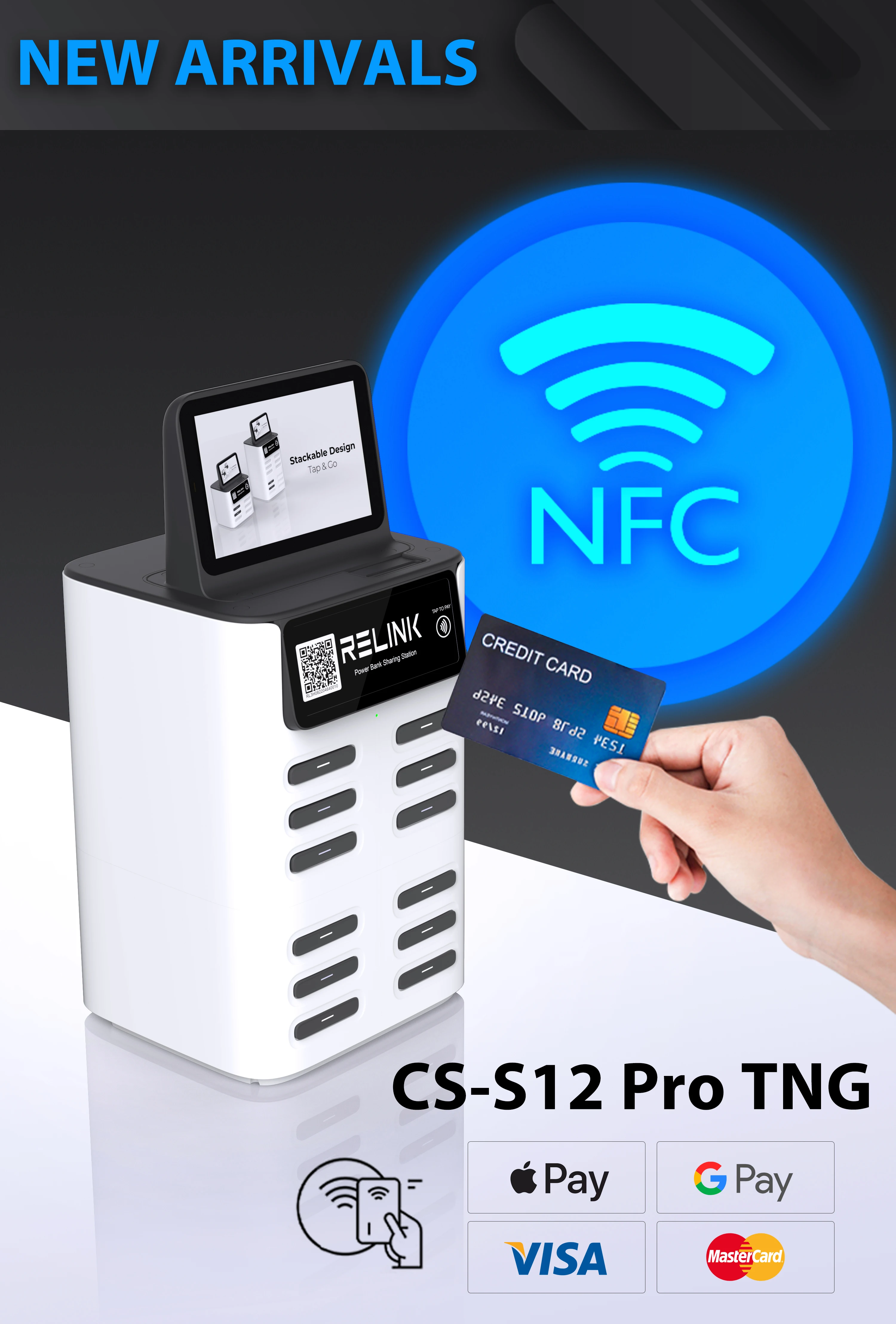 2025New Model Hot Selling Phone Powerbank Rental Station for Business ...