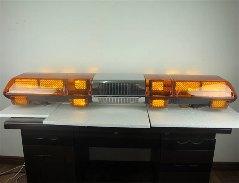1600mm Amber Led Emergency Light Bar With Siren For Trucks & Vehicles ...