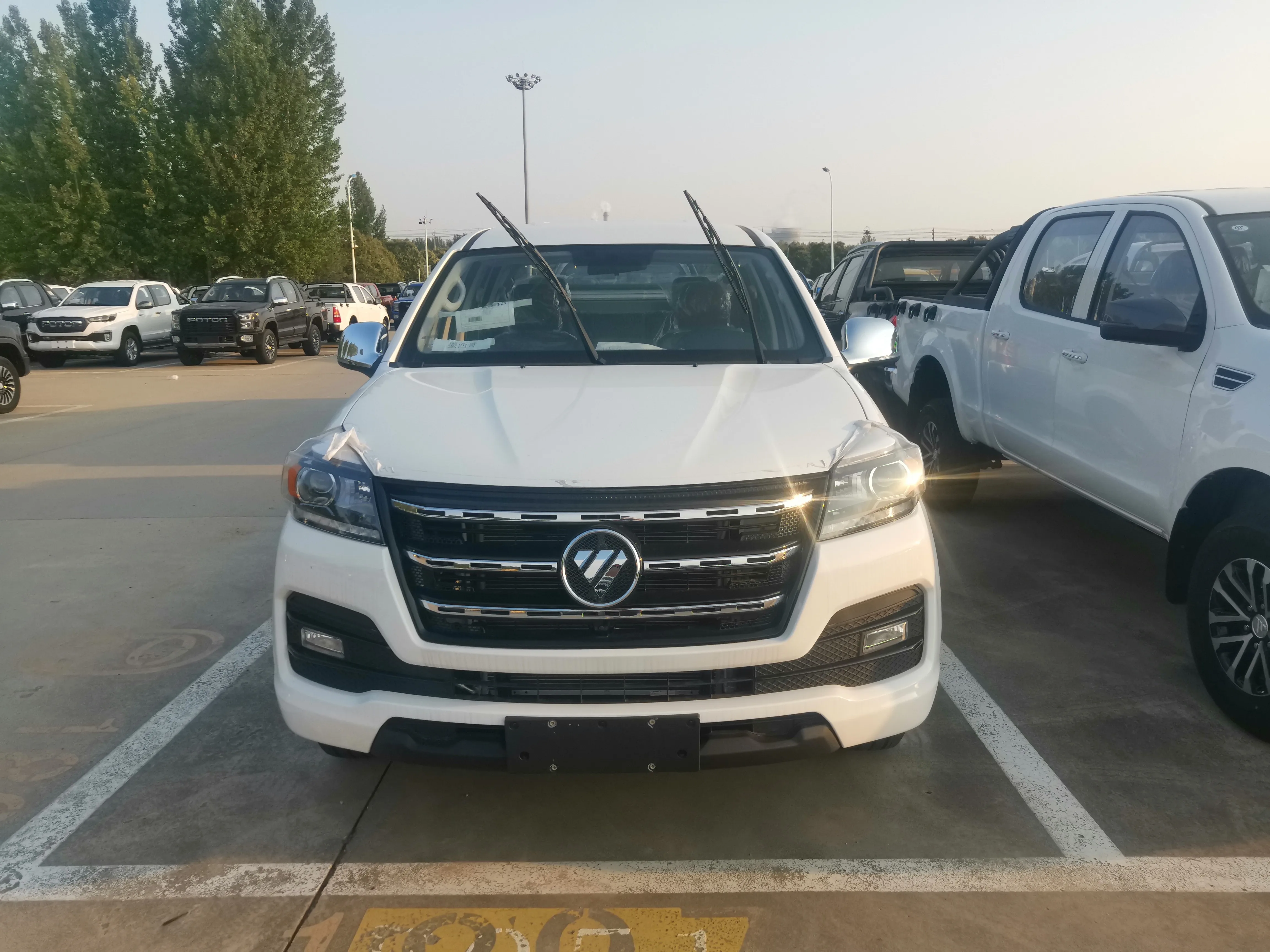 4*2 FoTon Pickup 3110 Wheelbase, Double Row Five Seats, Euro V Emission ...