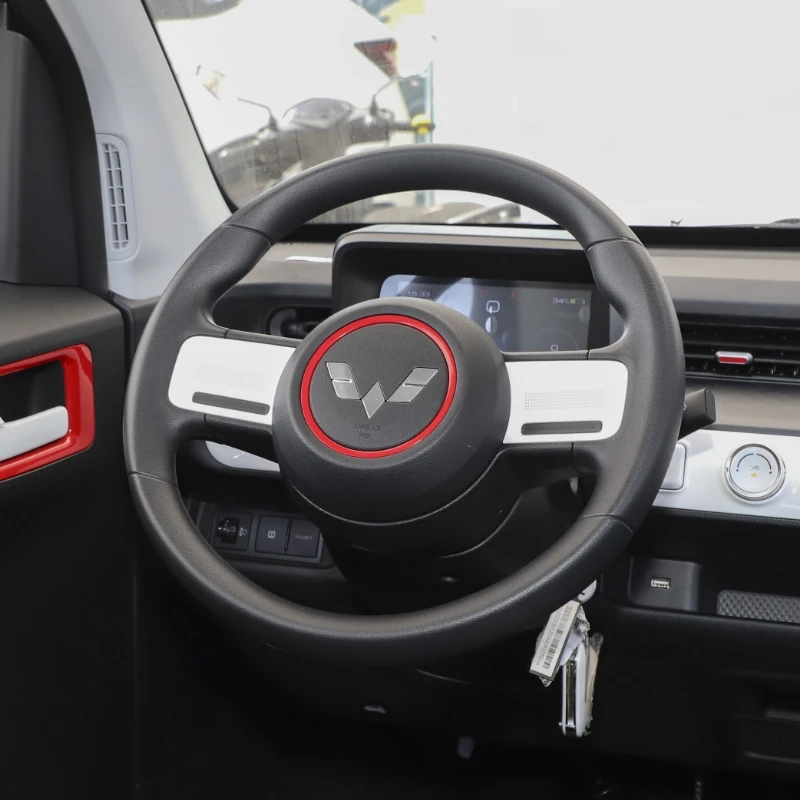 Sgmw Wuling Hongguang Mini Ev Pure Electric Car 4 Seats Mini Vehicle Nedc Range 200km 2wd ...