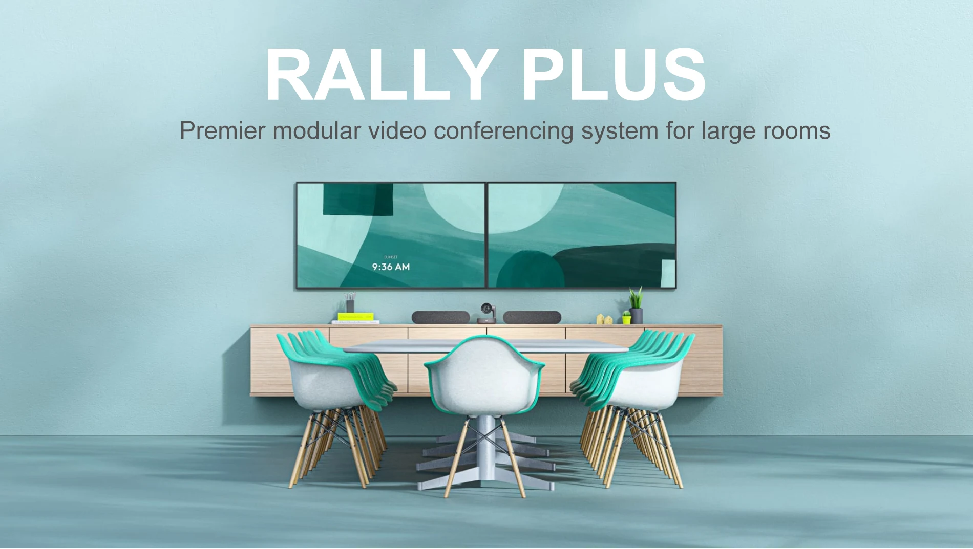 Logitech Rally Plus Cc5000e - Ultra HD 4K Webcam for Business Meetings