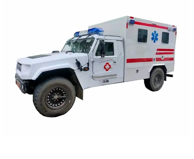 Dongfeng 4X4 Box Type Ambulance/Cross-Country Ambulance with Maximum ...