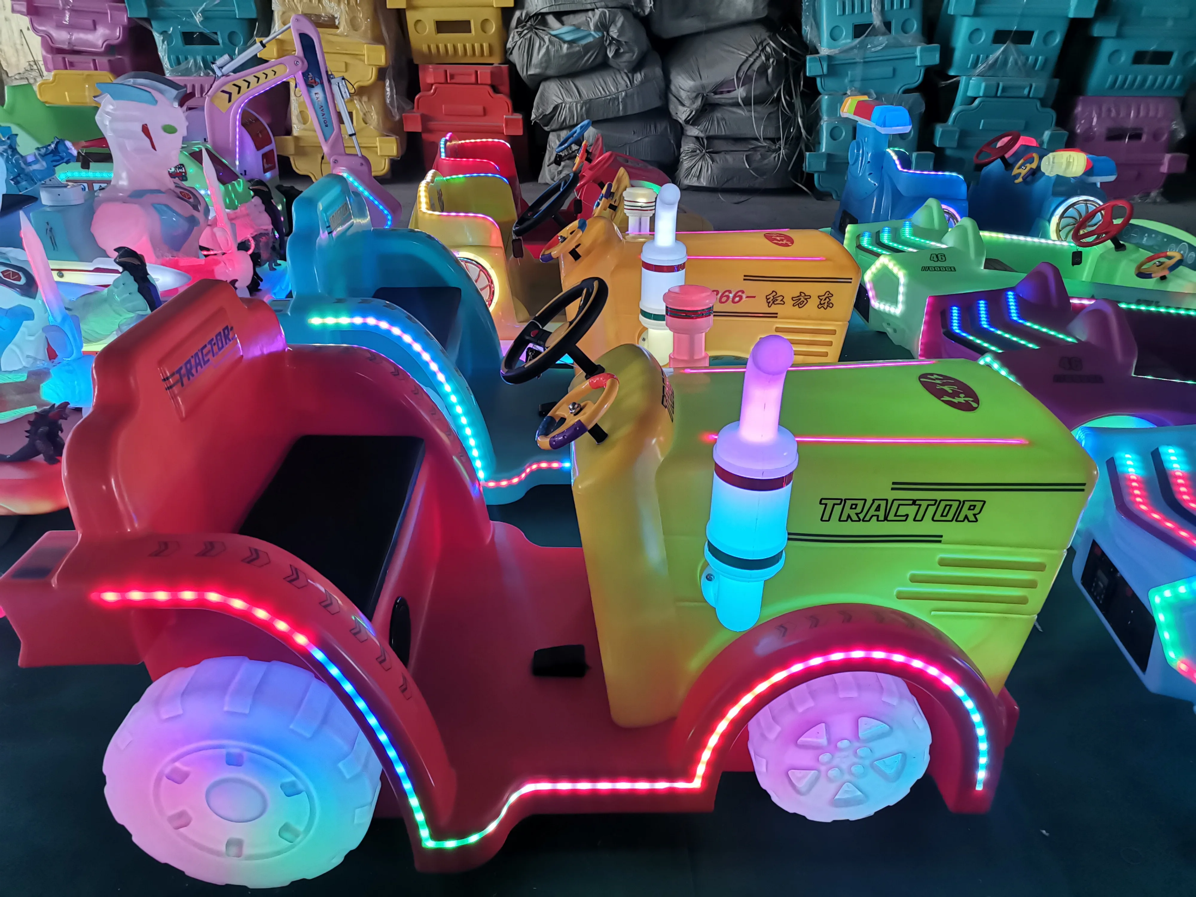 Amusement Park Car Rides For Family Kids Car Electric - Buy 24v Ride On ...